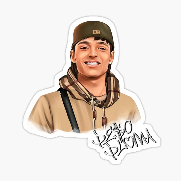 "Hand drawn Peso Pluma" Sticker for Sale by shopbknitcrazy | Redbubble