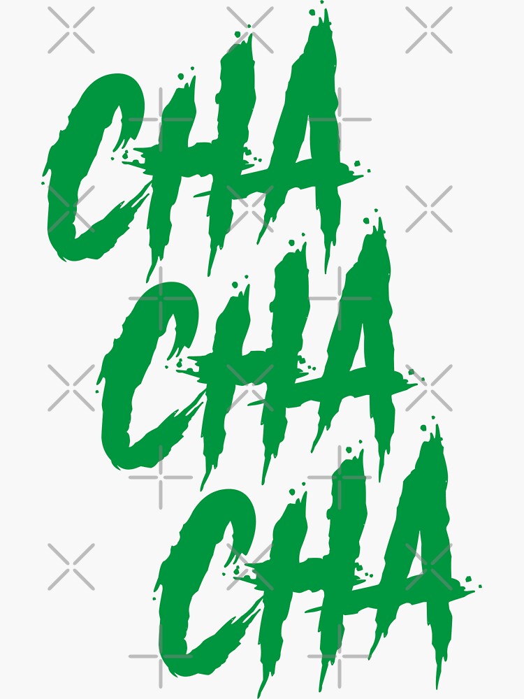 "Cha Cha Cha - Käärijä - Finland - Eurovision 2023 - Green Text ...