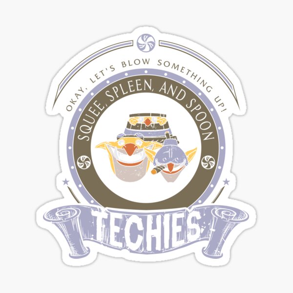"TECHIES - LIMITED EDITION" Sticker for Sale by exionstudios | Redbubble