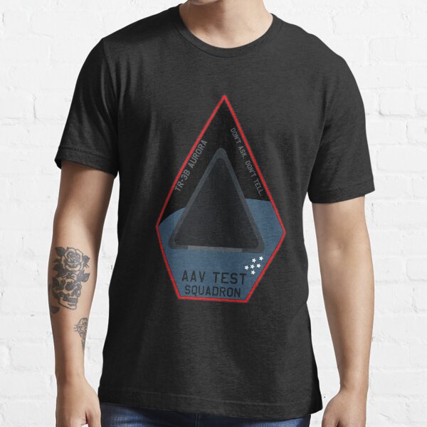 "TR-3B "Aurora" Spaceplane Black Triangle Fantasy Patch" T-shirt for ...