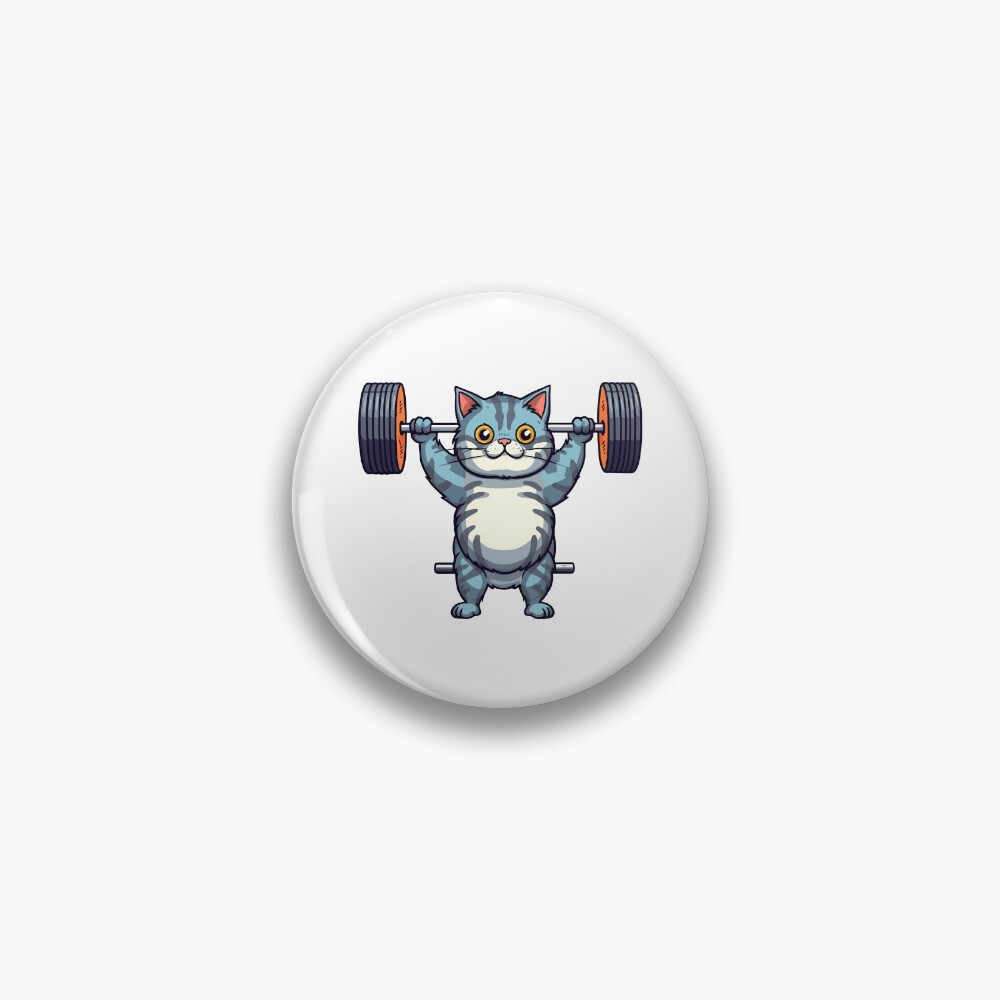"Cat Workout" Sticker for Sale by Artwyz | Redbubble