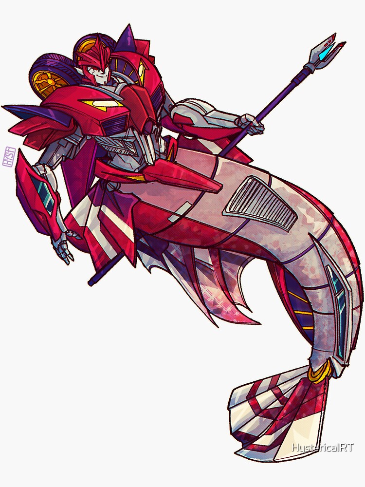 "Merformers- Starry Dragonet Knockout" Sticker for Sale by HystericalRT ...