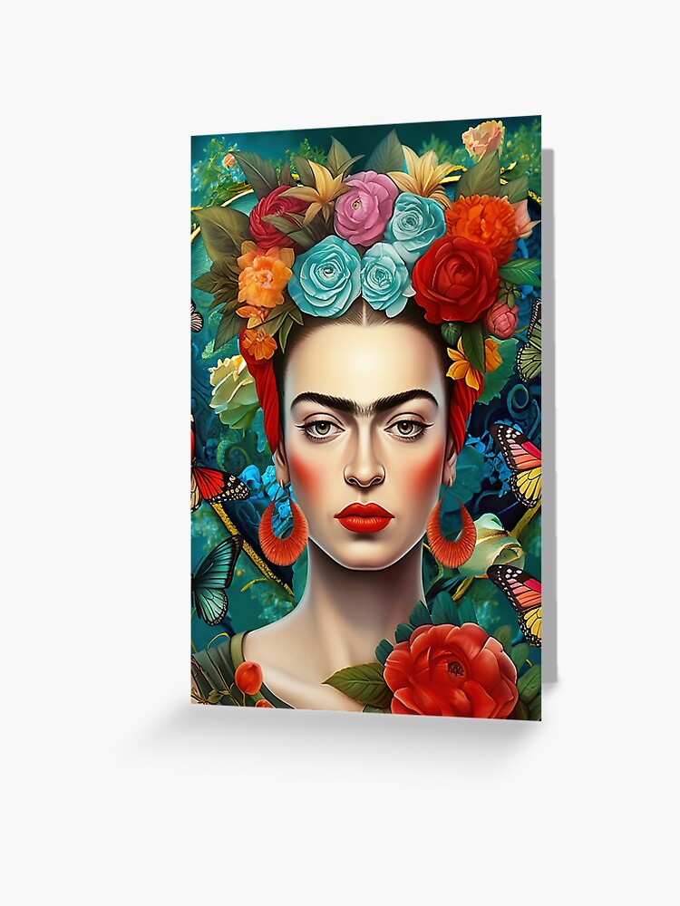 "Frida Kahlo 5" Greeting Card for Sale by mark ashkenazi | Redbubble