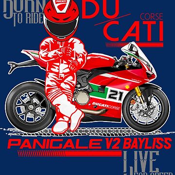 "Custom Graphic Designer Ducati Panigale V2 Bayliss Motorcycle ...