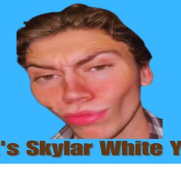 "It's Skylar White Yo Meme" Sticker for Sale by ArtisticFusions | Redbubble