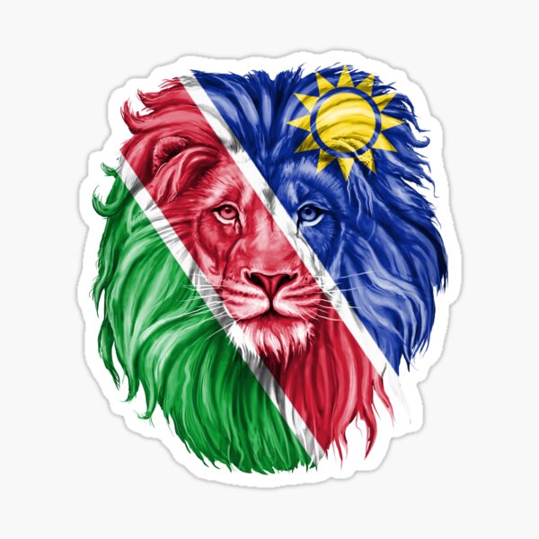 "lion Flag Of Namibia , Namibia lion , Namibia gift , Namibia womens ...