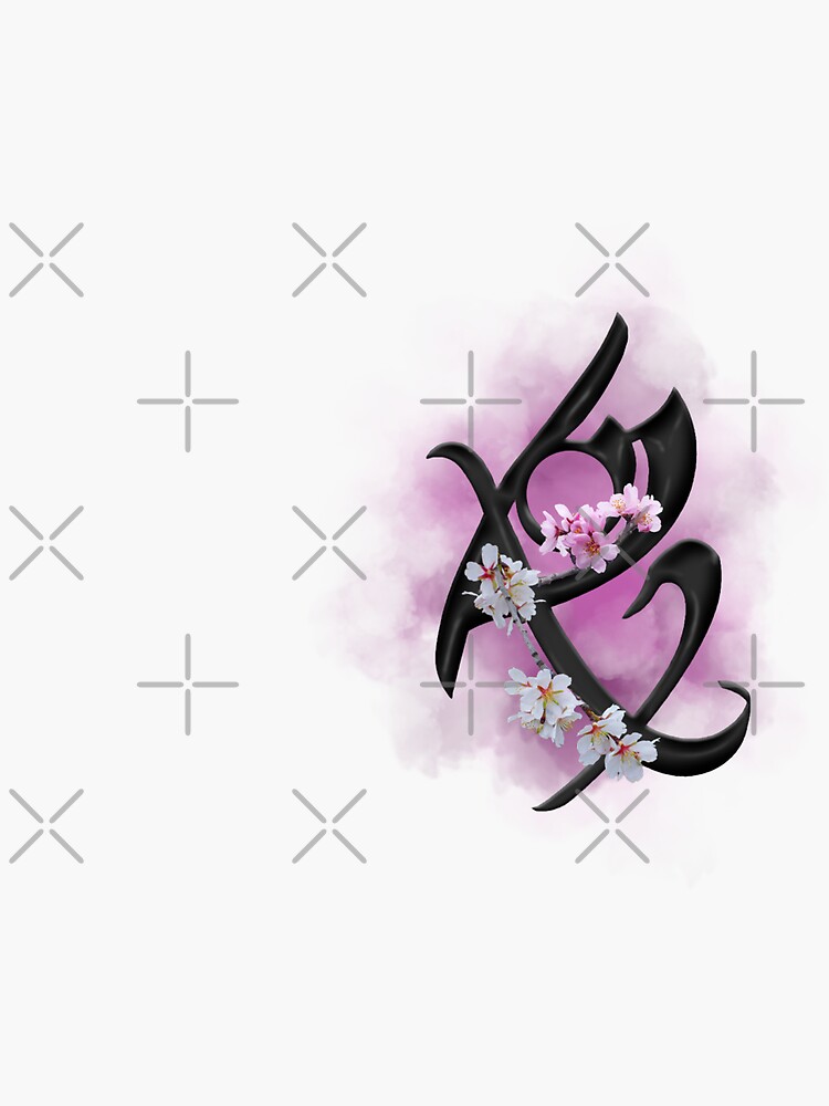 "Shadowhunters rune - Fearless rune with flowers and pink cloud ...