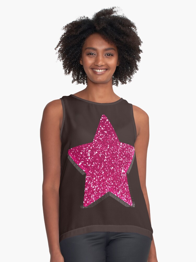 "Pink Glitter Star" Sticker for Sale by perry200 | Redbubble