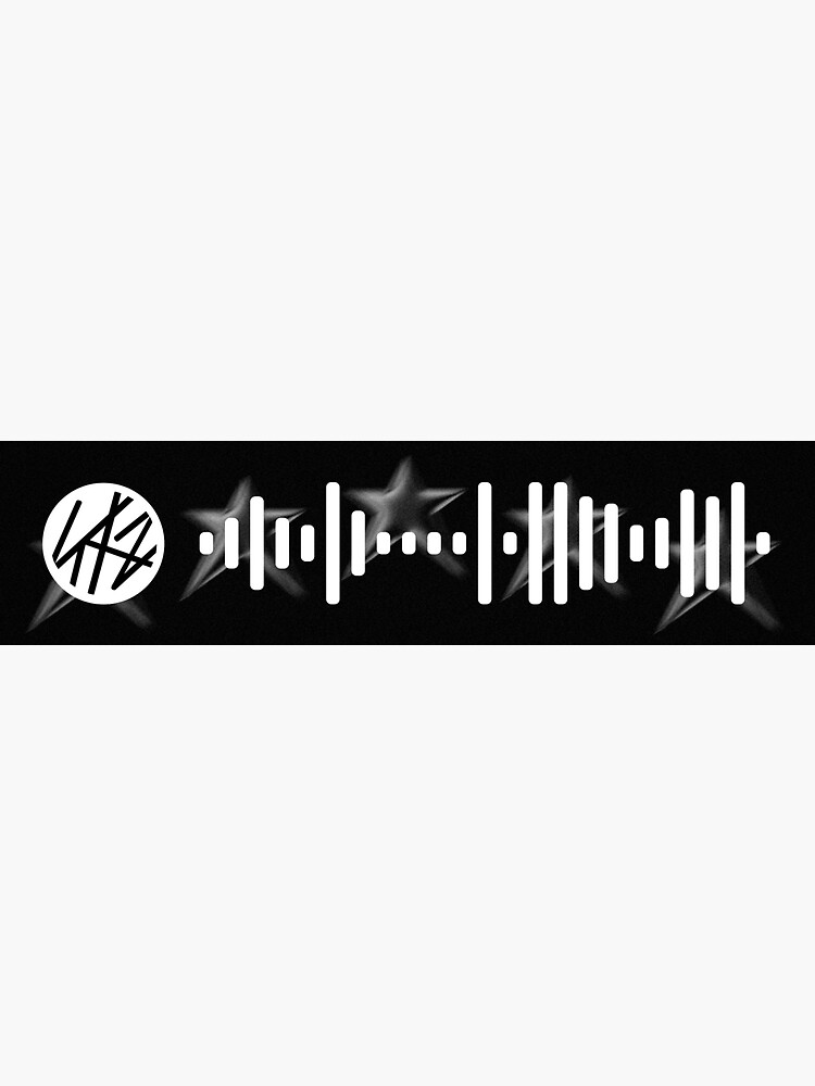 "Stray Kids GET LIT spotify code" Sticker for Sale by lorienskz | Redbubble