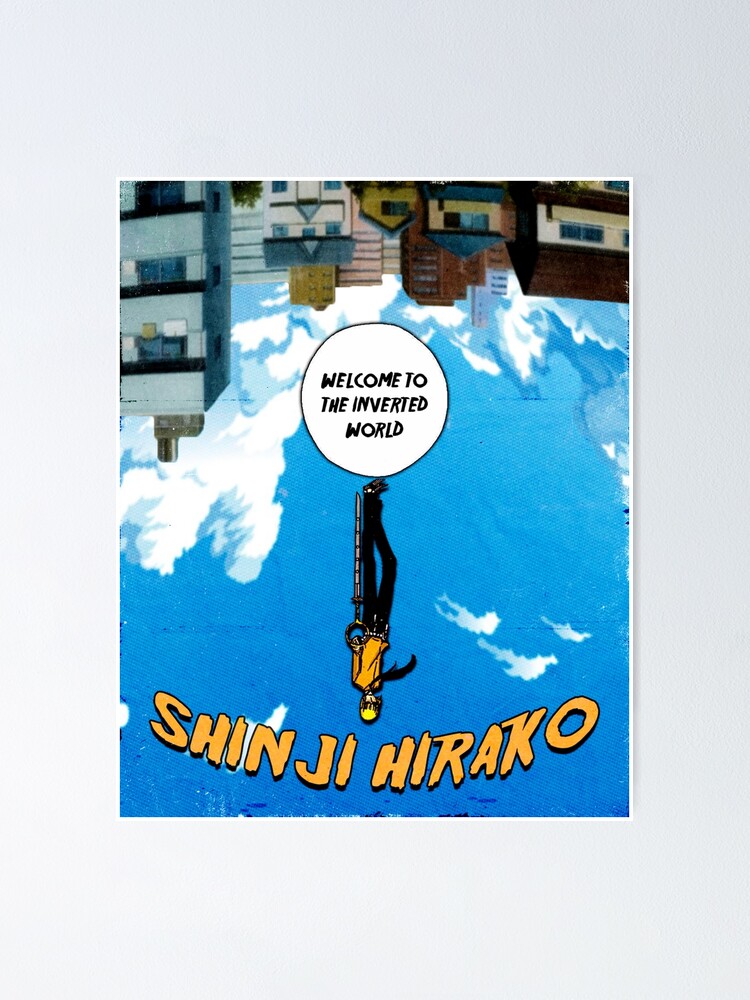 "Shinji Hirako Poster" Poster for Sale by Cullen Saltsman-Buck | Redbubble