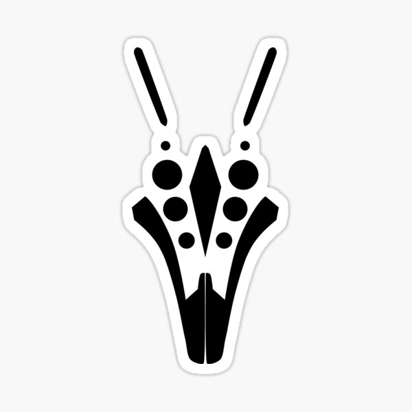 "Character Face Silhouette, Setesh" Sticker for Sale by WTWrb | Redbubble