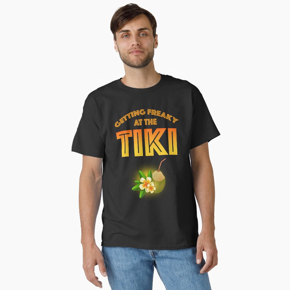 "Getting Freaky At The Tiki" Sticker for Sale by CroyleC | Redbubble