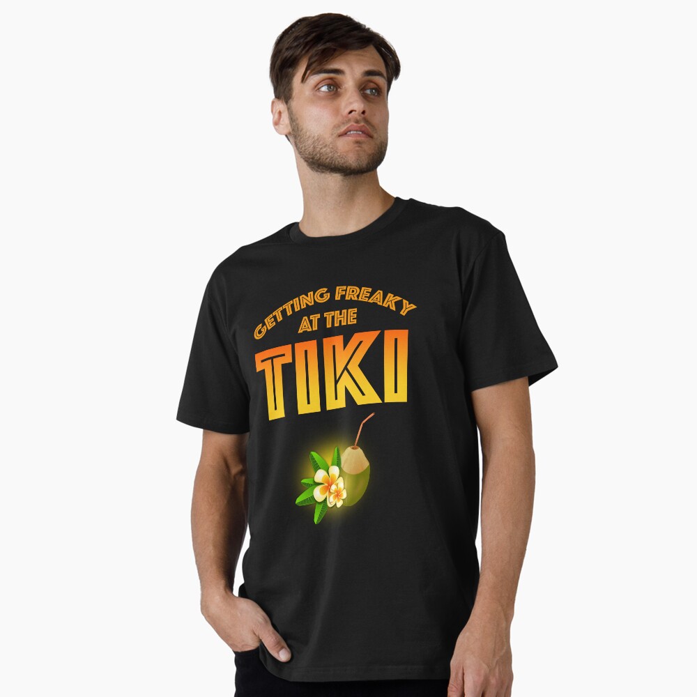 "Getting Freaky At The Tiki" Sticker for Sale by CroyleC | Redbubble