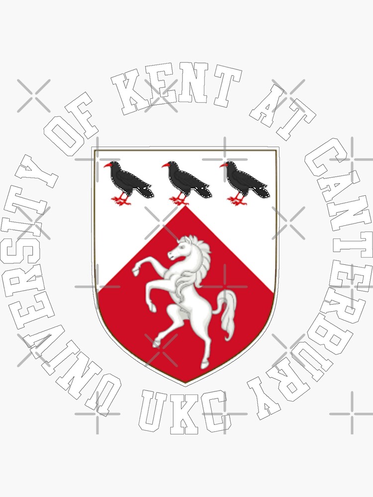 "University of Kent At Canterbury UKC UK" Sticker for Sale by ...