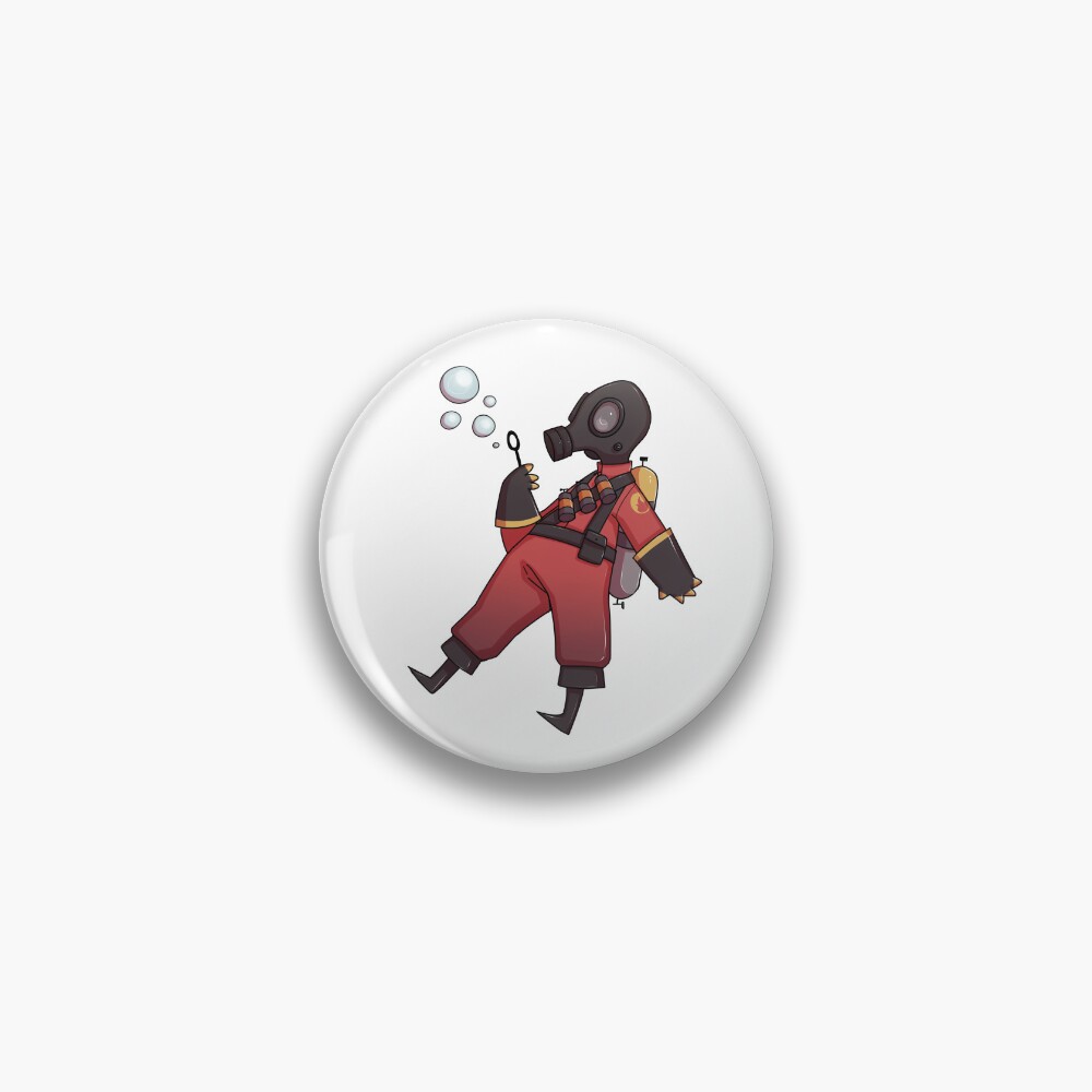 "Pyro TF2" Sticker for Sale by QuiAnMon | Redbubble