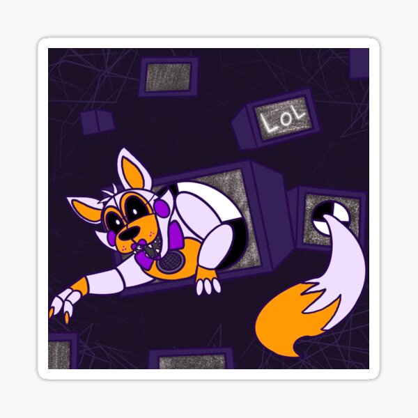 "Lolbit" Sticker for Sale by Manicmanatee | Redbubble