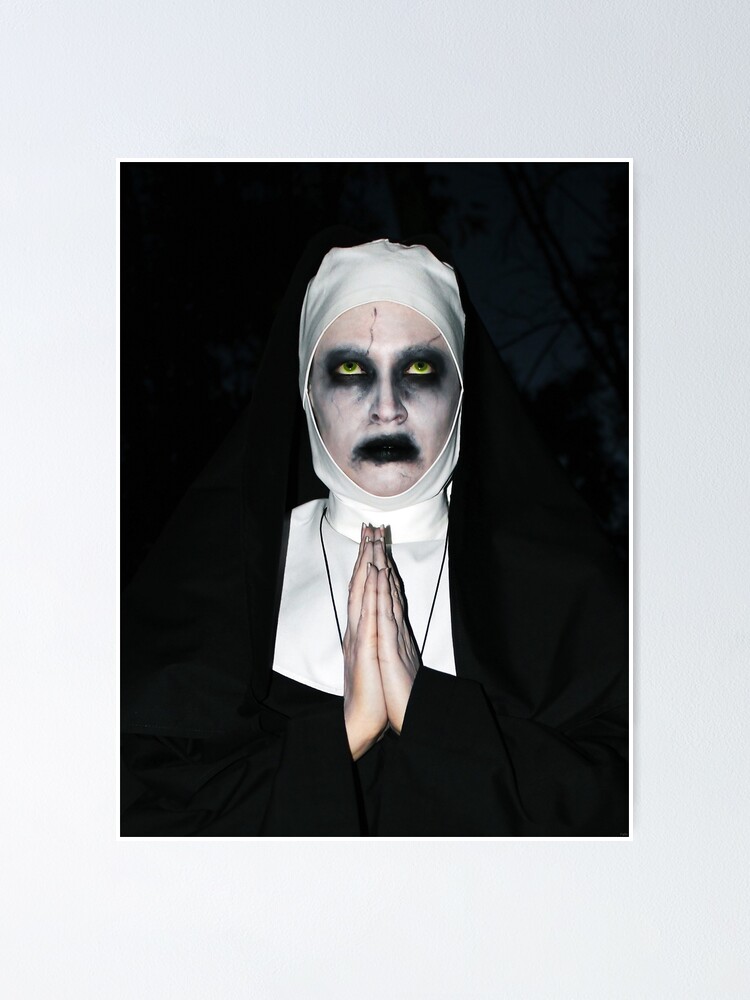 "Valak Praying" Poster for Sale by Falln | Redbubble