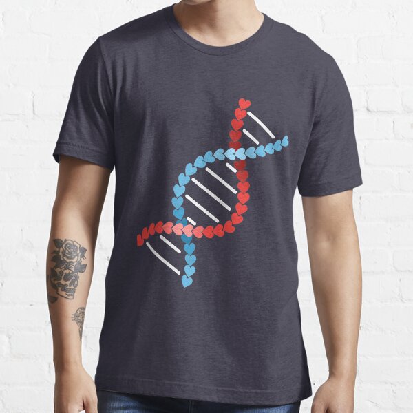 "DNA Love Genetic Valentine T Shirt " T-shirt for Sale by bucksworthy ...
