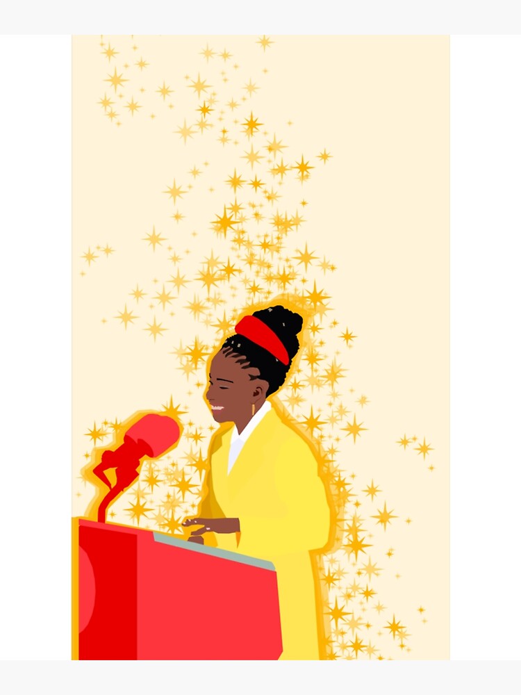 "Amanda Gorman The Hill We Climb " Poster for Sale by KelseyhGrammer ...