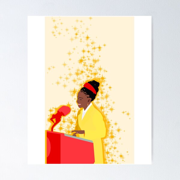 "Amanda Gorman The Hill We Climb " Poster for Sale by KelseyhGrammer ...