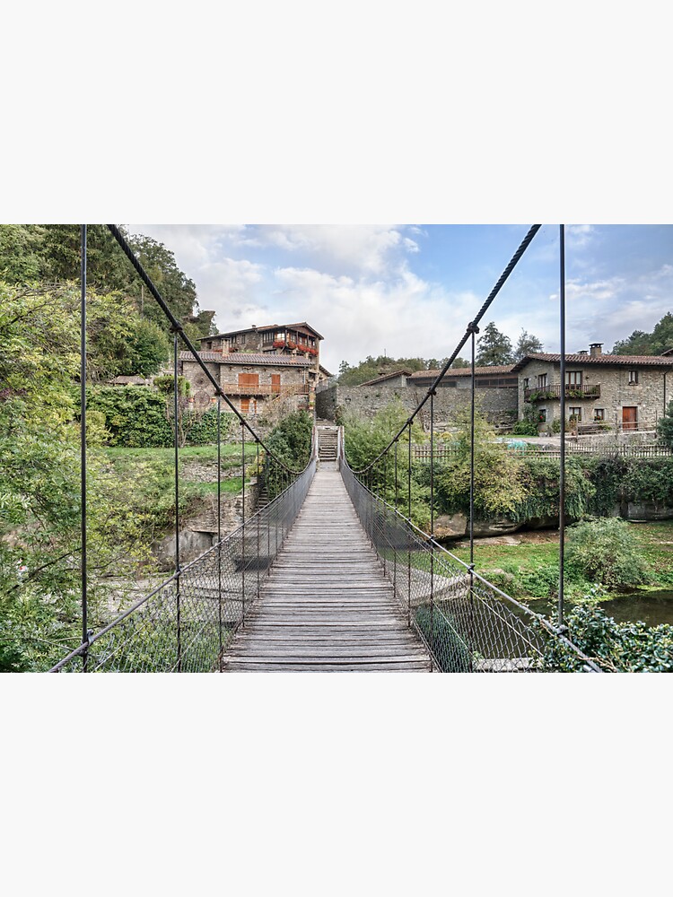 "Rupit i Pruit Suspension Bridge, an Idyllic Medieval Catalan Village ...