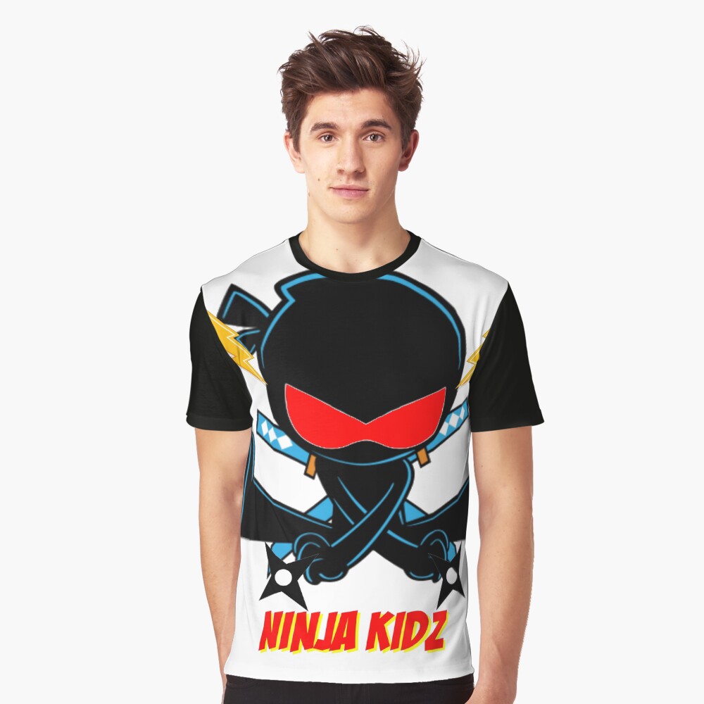 "Ninja Kidz Merch For Kids Party" Sticker for Sale by Kittensurlie ...