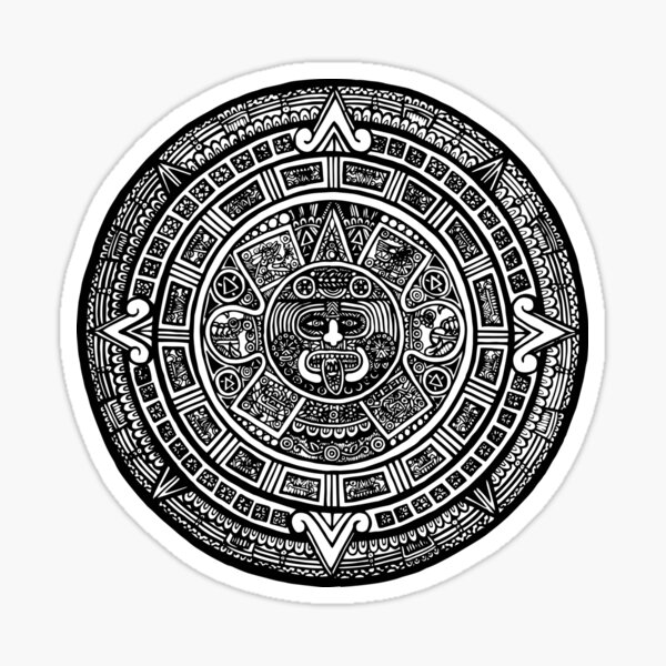 "Aztec Roots" Sticker for Sale by JenJenArt | Redbubble