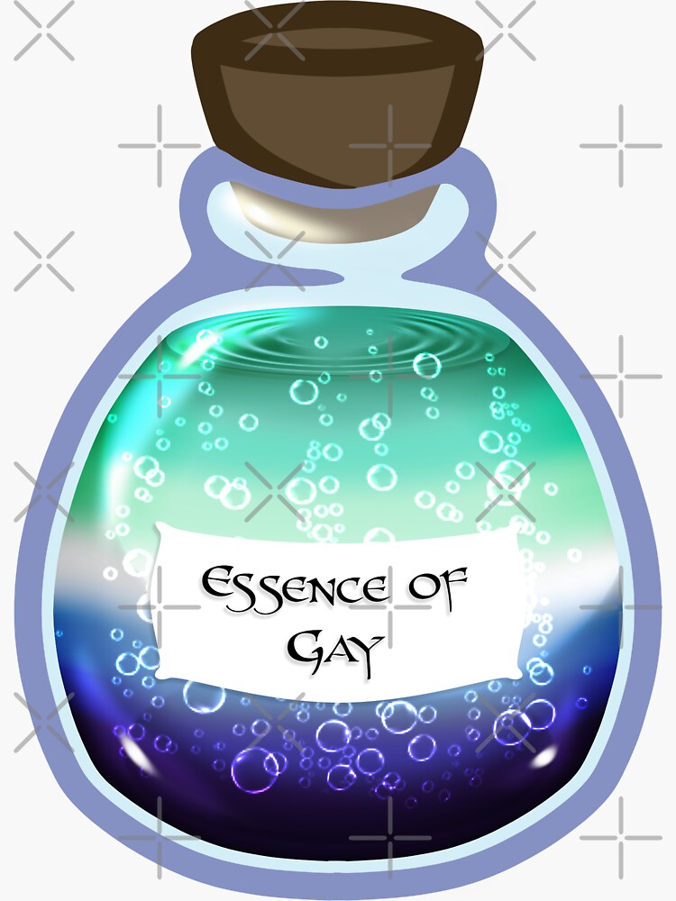 Pride Potion Gay Sticker For Sale By Mythros Cat Redbubble