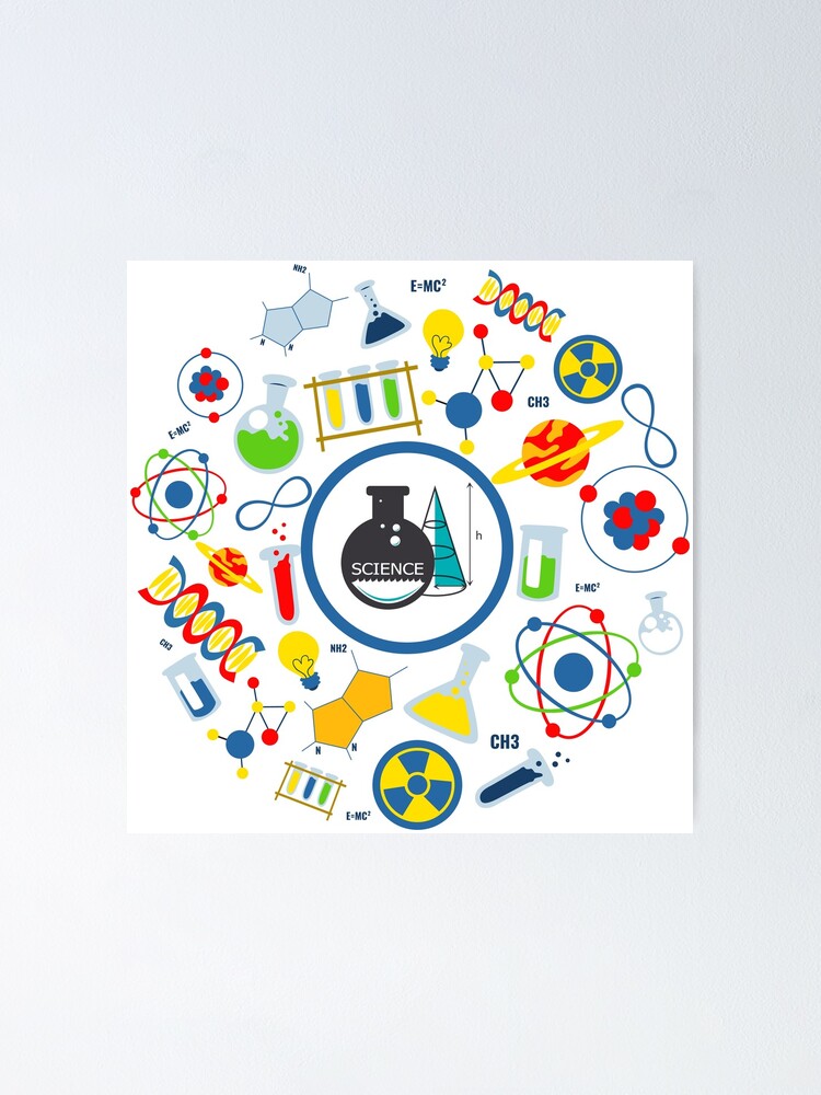 "Science Mad scientist" Poster for Sale by kartickdutta101 | Redbubble