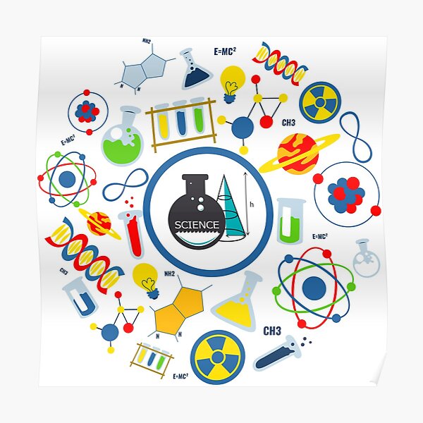 "Science Mad scientist" Poster for Sale by kartickdutta101 | Redbubble