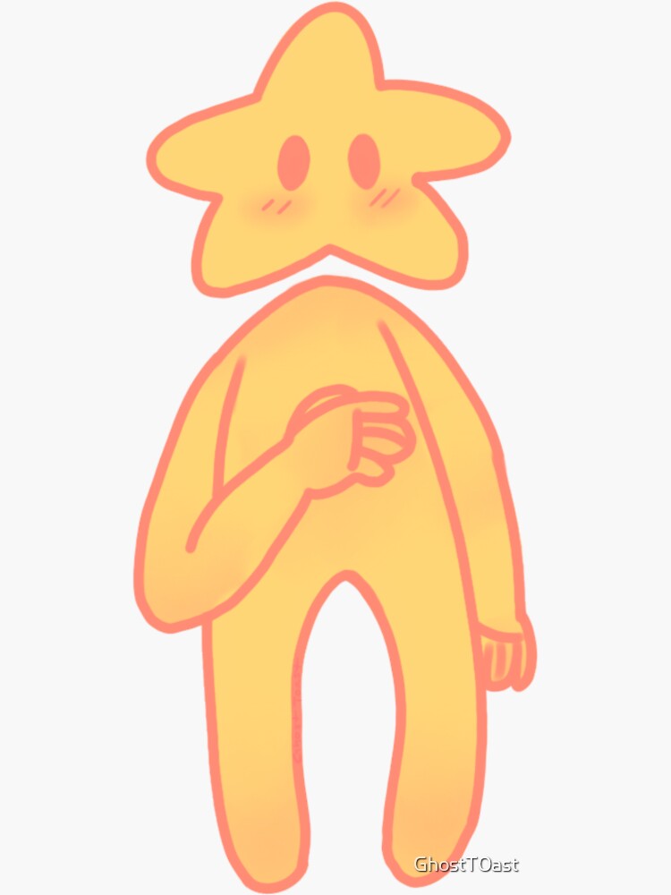 "Star child" Sticker for Sale by GhostT0ast | Redbubble