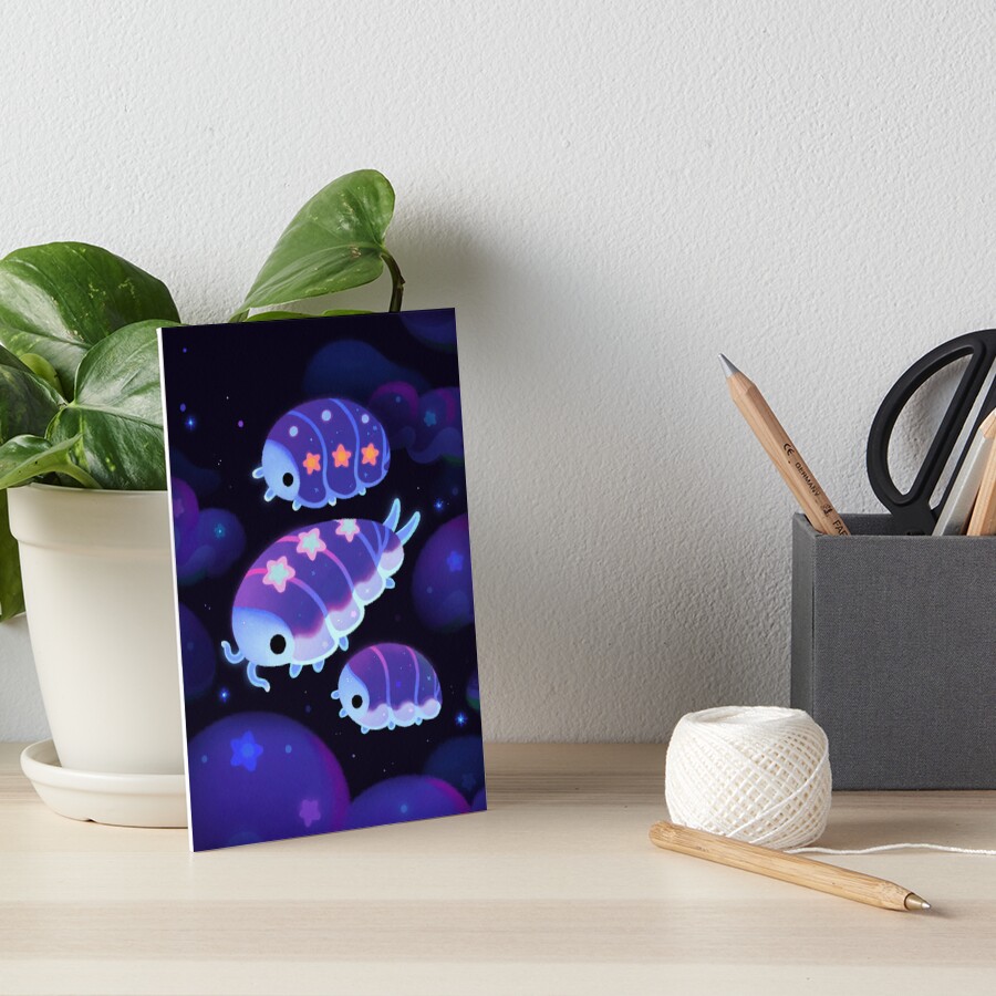 "Cloud isopod - Starry night" Poster for Sale by pikaole | Redbubble