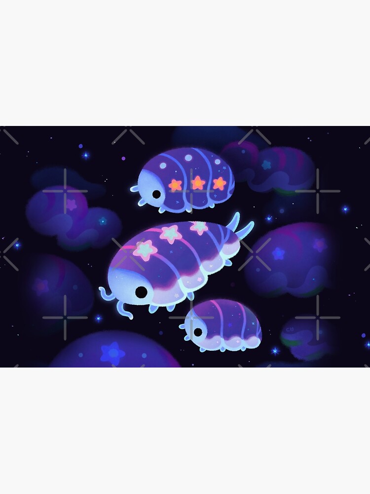 "Cloud isopod - Starry night" Laptop Sleeve for Sale by pikaole | Redbubble