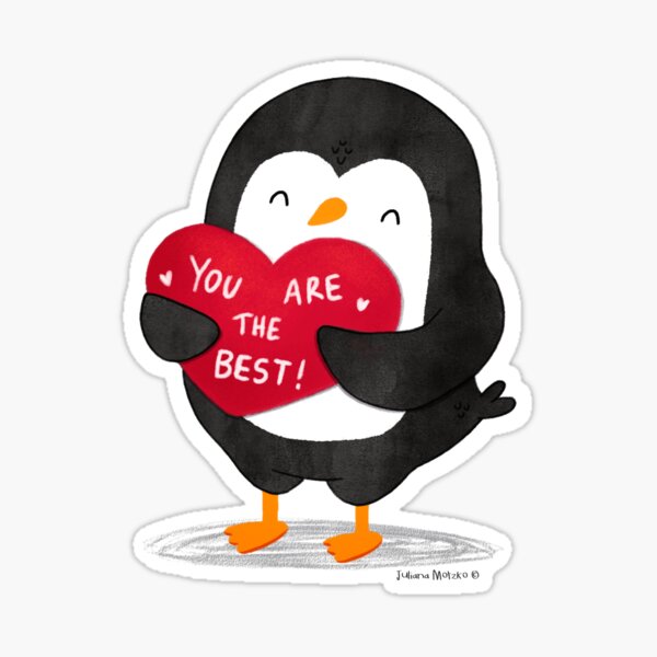 "You are the best" Sticker for Sale by thepenguins | Redbubble