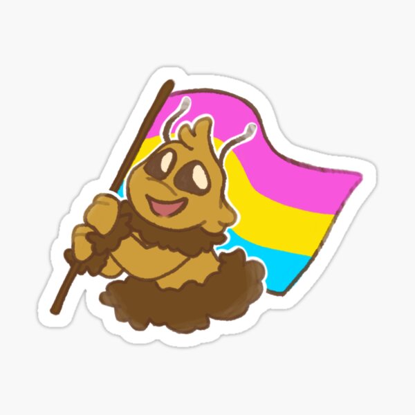 "Pride Zeemote - Pan Flag" Sticker for Sale by duckslif3 | Redbubble