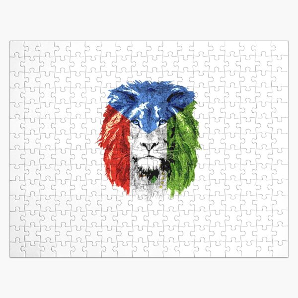 Cote D Ivioire Lion Flag Cote D Ivioire Lion Flag Jigsaw Puzzles for ...