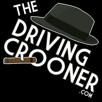 "The Driving Crooner" Sticker for Sale by SpursOnShirts | Redbubble