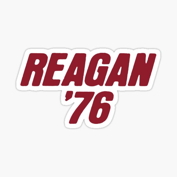 "1976 Ronald Reagan for President" Sticker for Sale by historicimage ...