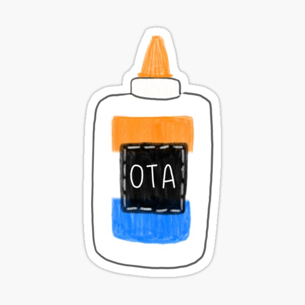 "OTA Sticker" Sticker for Sale by sareberries | Redbubble