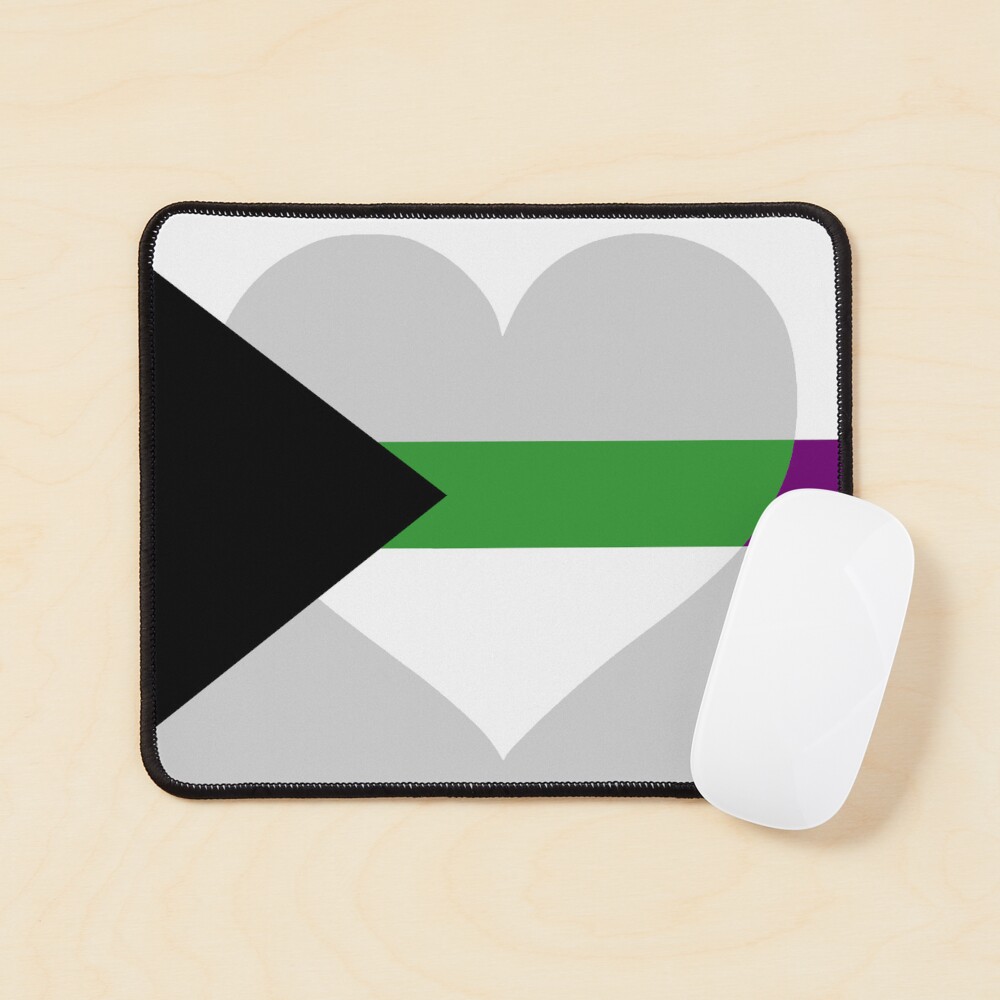"Demisexual and Demiromantic Flag" Sticker for Sale by MizuSky | Redbubble