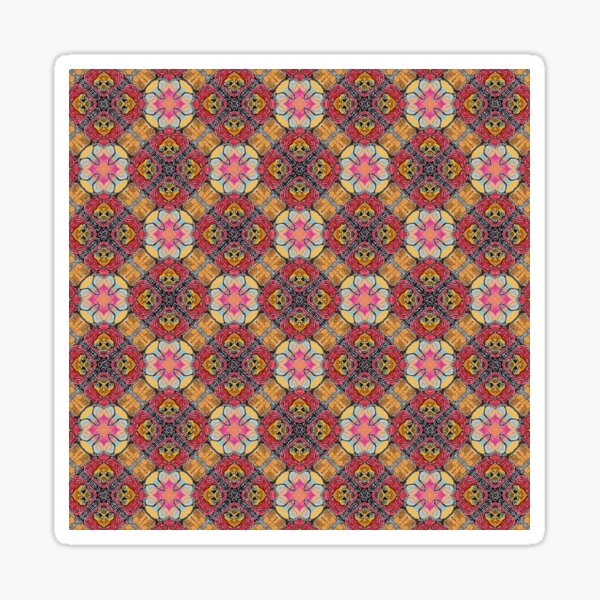 "Geometric Pattern 41" Sticker for Sale by Realityarts | Redbubble