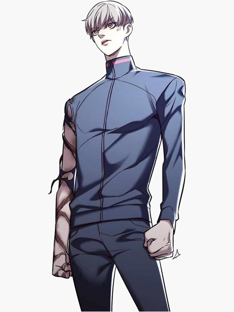 "eleceed main heroes over power " Sticker for Sale by JewelBudgets ...