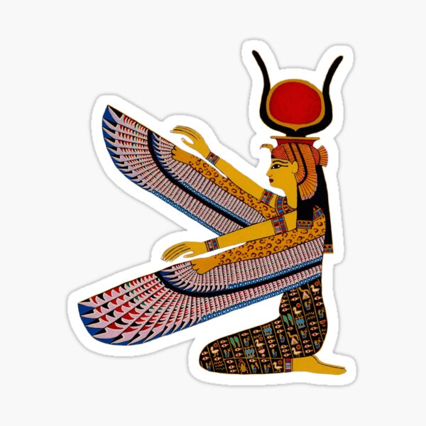 "EGYPTIAN PYRAMIDS AND GODS" Sticker for Sale by MINDBENDERLY | Redbubble