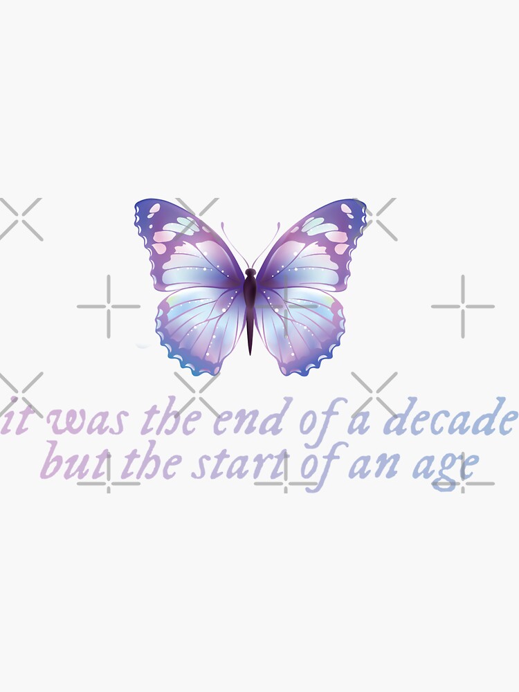 "Taylor Swift | Long Live | End Of A Decade, Start Of An Age" Sticker ...