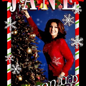 "Jane McDonald Christmas Tribute" Greeting Card for Sale by ...