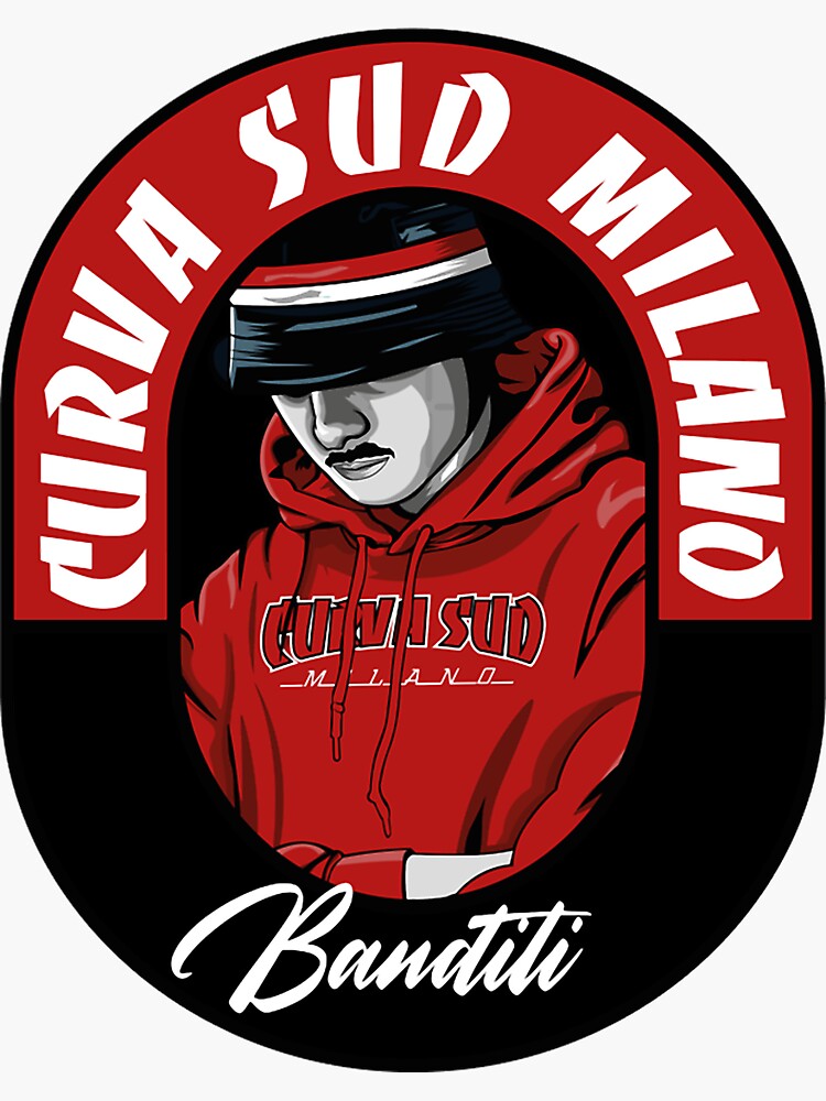 "curva sud milano (16)" Sticker for Sale by DoSonD | Redbubble