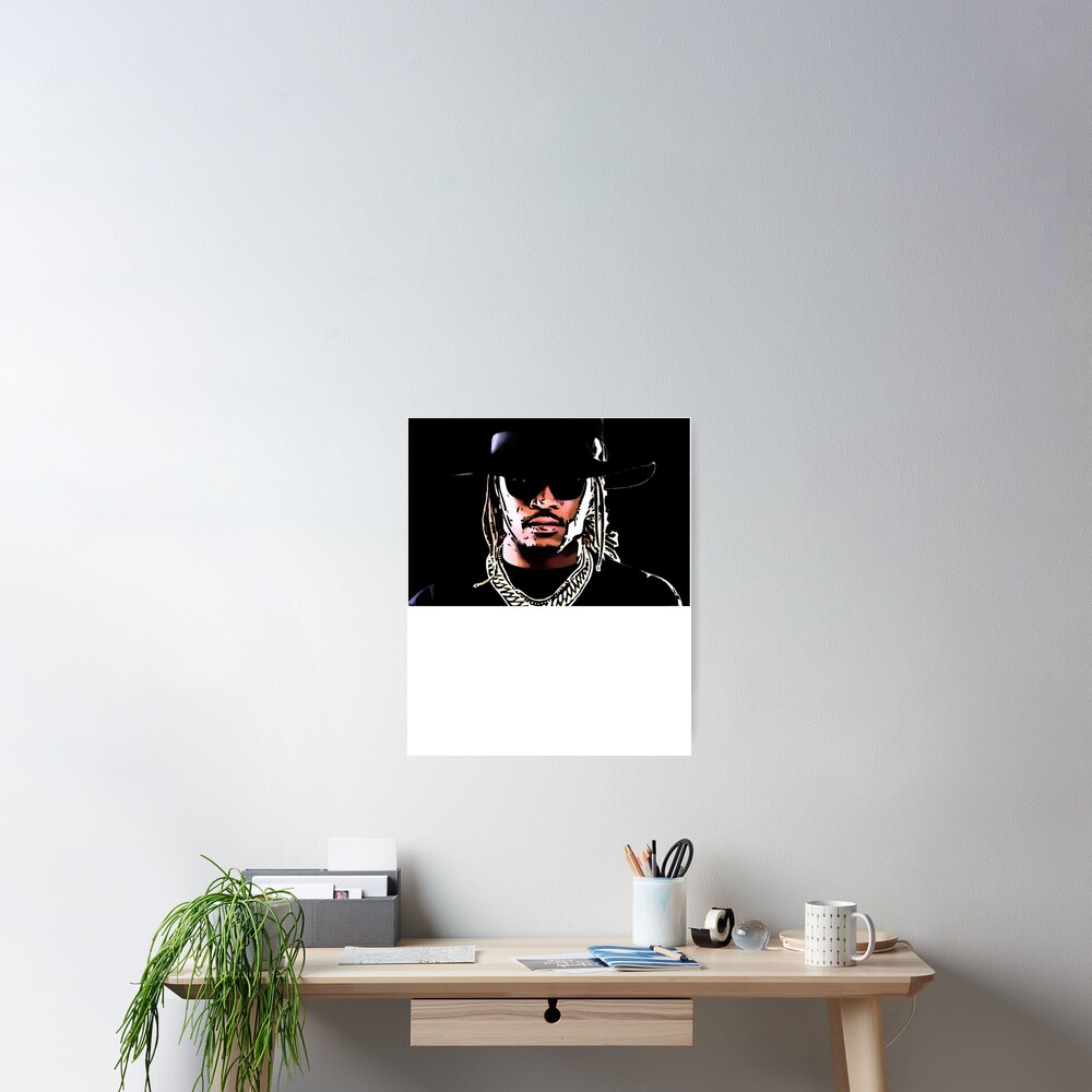 "Future rapper cartoon" Poster for Sale by russ867 | Redbubble