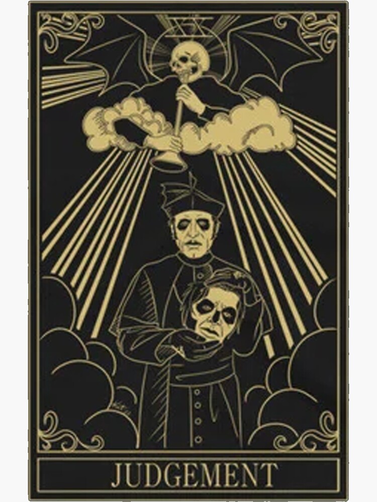 "Judgement" Sticker for Sale by davidharr | Redbubble