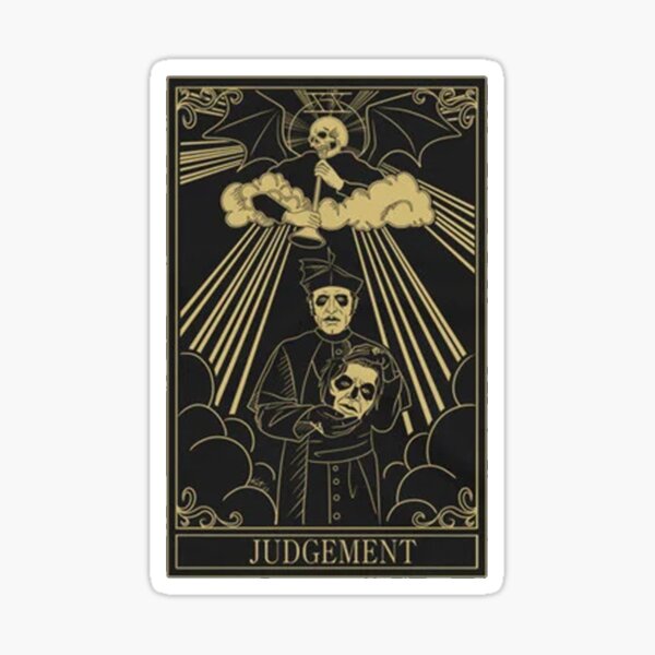 "Judgement" Sticker for Sale by davidharr | Redbubble