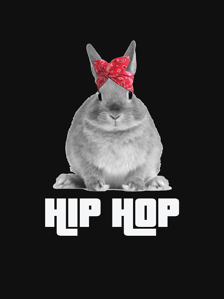"Hip Hop Gangsta Bunny Rabbit Easter " T-shirt by BUBLTEES | Redbubble